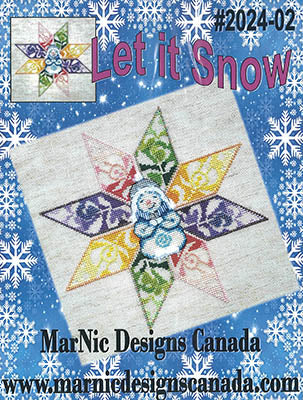 Let It Snow - MarNic Designs – Half Moon Stitchery