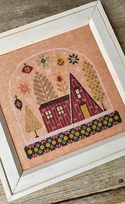 Pinetree Chalet - Blueberry Ridge Designs – Half Moon Stitchery
