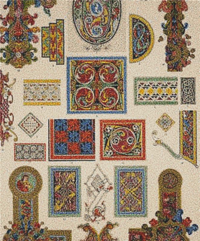 Celtic Ornament No. 3 - X Squared Cross Stitch – Half Moon Stitchery