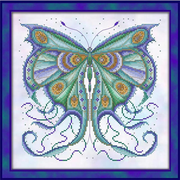 The Magical Butterfly - Joan Elliott Designs – Half Moon Stitchery