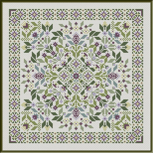 Lavender Sachet - CM Designs – Half Moon Stitchery