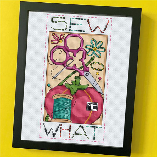 Sew What - Spot Colors – Half Moon Stitchery