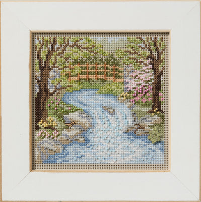 Waterfall (2025) - Mill Hill – Half Moon Stitchery