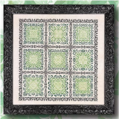 Jolly Green - Ink Circles – Half Moon Stitchery