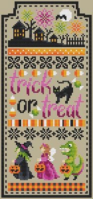 Trick Or Treat Sampler - Shannon Christine Designs – Half Moon Stitchery