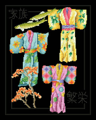 Japanese Joy - Vickery Collection – Half Moon Stitchery
