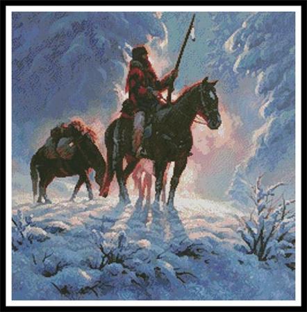 Winter's Embrace - Artecy Cross Stitch – Half Moon Stitchery