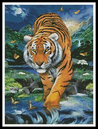 On The Prowl - Artecy Cross Stitch – Half Moon Stitchery