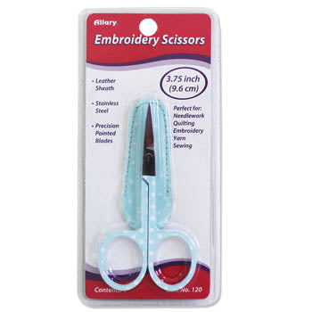 Allary Embroidery Blue Dot Scissors – Half Moon Stitchery