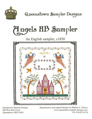 Angels HB Sampler - Queenstown Sampler Designs – Half Moon Stitchery