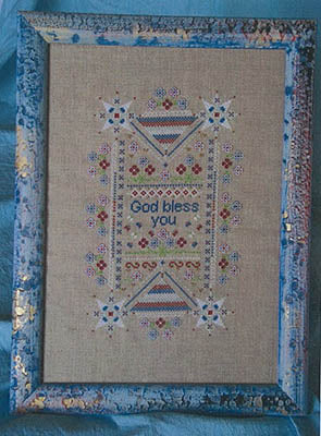 Garden Peace - Mingiu Stitch – Half Moon Stitchery