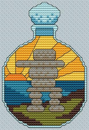 Sight Seeing 4 - Artists Alley – Half Moon Stitchery