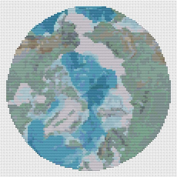 The Arctic Ocean - Art of Stitch, The – Half Moon Stitchery