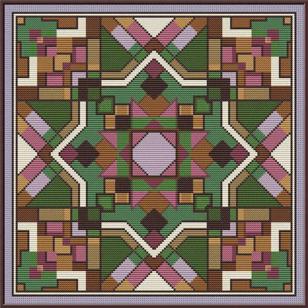 Vineyard Glass - CM Designs – Half Moon Stitchery