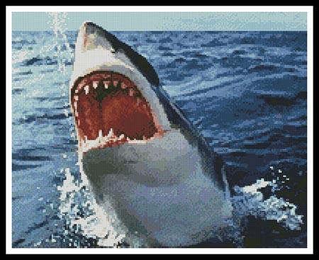 Great White - Artecy Cross Stitch – Half Moon Stitchery