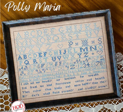 Polly Maria - Hands on Design – Half Moon Stitchery