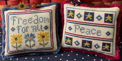 Freedom For All - Scissor Tail Designs – Half Moon Stitchery