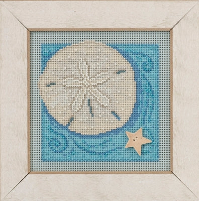 Sand Dollar - Mill Hill – Half Moon Stitchery